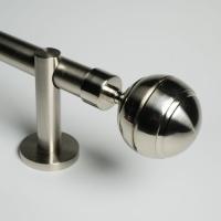 China 22mm 25mm 28mm Aluminum Alloy Curtain Rod Ball Ends for sale