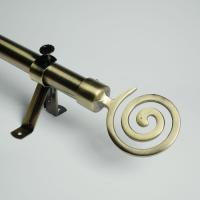 China 3/4 Inch Decorative Stainless Steel 28mm Curtain Pole Finials for sale