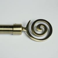 China 3/4 Inch Decorative Stainless Steel 28mm Curtain Pole Finials for sale