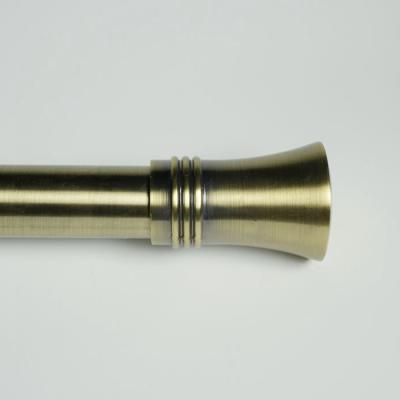 China Classical Decorative Zinc Alloy 28mm Curtain Rod Finials for sale