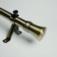 China Classical Decorative Zinc Alloy 28mm Curtain Rod Finials for sale