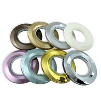 China American Style Plastic ABS Curtain Rod Rings Eyelet for sale