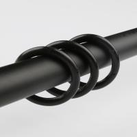 China Rust Resistant Anti Static Iron 55mm Curtain Rod Rings for sale