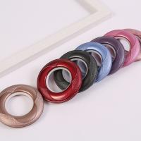 China Nickel Free Plastic Drape Sliding Eyelet Curtain Rings for sale