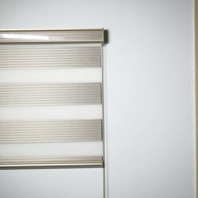China Sunproof Day Night Rolling Horizontal Window Curtain Blinds for sale