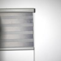 China Purple Light Filtering Sheer Zebra Window Curtain Blinds for sale