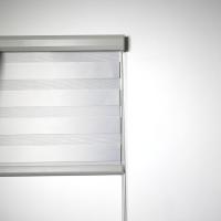 China 1200mm Light Control Double Layer Window Curtain Blinds for sale