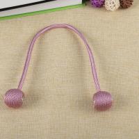 China Modern Style Stainless Steel Magnetic Buckle Curtain Tieback for sale