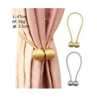 China Modern Style Stainless Steel Magnetic Buckle Curtain Tieback for sale
