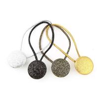 China Iron Magnetic Curtain Buckle Rope Tie Backs For Drapes for sale