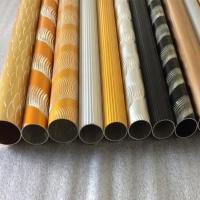 China Anticorrosion Spray Paint Carved Pipe Style Curtain Rods for sale