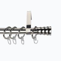 China Aluminum drapery Brackets Curtain Hook Extenders Handle Rod Set for sale