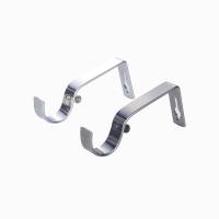 China Non Rust Durable Aluminum Iron Curtain Rod Brackets for sale