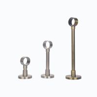 China Bedroom Decorative Heavy Duty Double Curtain Rod Brackets for sale