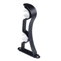 China Wall Mounted Window Frame 25mm Curtain Rod Brackets for sale