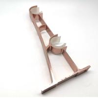 China Living Room Anodizing Aluminum Double Drapery Rod Brackets for sale