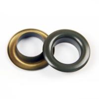 China Custom Aluminum Brass Metal Mesh Eyelet Curtain Rings for sale
