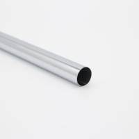 China Polished Round Chrome Plated Steel Pipe Curtain Pole for sale