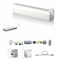 China Aluminium Remote Control Curtains for sale