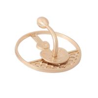 China Stainless Steel Rod Round Bracket 5cm Curtain Hardware Accessories for sale