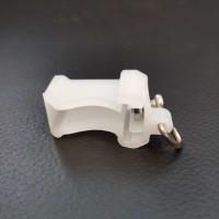 China Silver Color Square Curtain Rail Tracks For Bay Windows for sale