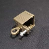 China Customized Silver Bay Window Nano Small Square Rail Wall mounted for sale