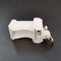 China Aluminum European Middle Curved Square Rail 19mm Diameter for sale
