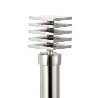 China European Style 10mm 13mm 16mm Stainless Steel Pipe Curtain Rods for sale
