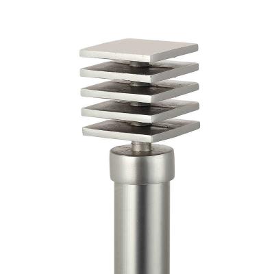 China Modern 16mm Stainless Steel Exquisite Curtain Rod for sale