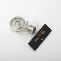 China European Style Fish Plate Stainless Steel Exquisite Curtain Rod for sale