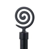 China European Style Fish Plate Stainless Steel Exquisite Curtain Rod for sale