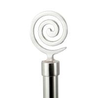 China European Style Fish Plate Stainless Steel Exquisite Curtain Rod for sale