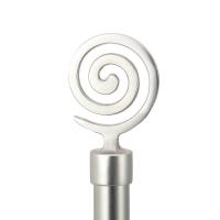 China 0.5 MM Thickness Stainless Steel Fish Plate Exquisite Curtain Rod for sale