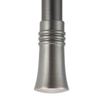 China 16mm Stainless Steel Exquisite Curtain Rod European Style for sale