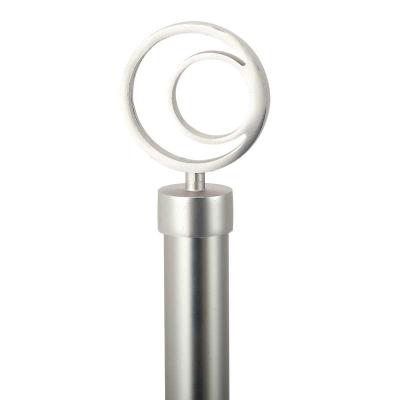 China 16mm Diameter Moon Stainless Steel Exquisite Curtain Rod for sale