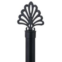 China Stainless Steel 16mm Hollow Style Exquisite Curtain Rod for sale