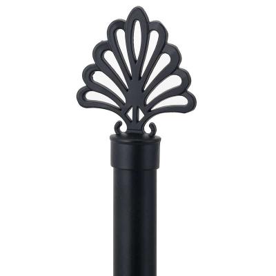 China Stainless Steel 16mm Hollow Style Exquisite Curtain Rod for sale