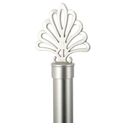 China European Style 16mm Hollow Stainless Steel Exquisite Curtain Rod for sale