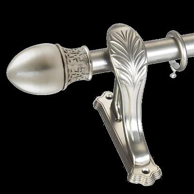 China Bullet Double Tube Family SS Window Curtain Rods for sale