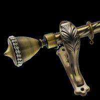 China Simple Aluminum Alloy Final 28mm Curtain Rod Set for sale