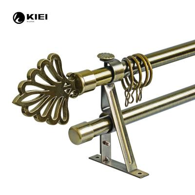 China Iron Pipe Curtain Rods 19MM Diameter For Living Room for sale