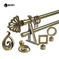 China Iron Pipe Curtain Rods 19MM Diameter For Living Room for sale