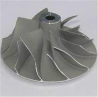China Strictly Control Turbo Compressor Wheel Casting Part Surface Finishing Standard Size for sale