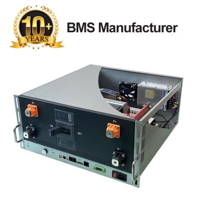 China 50A 125A 160A 250A 400A 500A Lifepo4 Battery Management System RAL9005 Black Sand Grain Battery Charge Discharge Management for sale