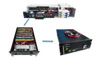 China 60S 100A Master Slave BMS lithium battery management system 192V BMS for lifepo4 battery pack for sale