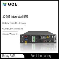 China GCE high voltage BMS(HV BMS) 50A 2.5U Battery Management System With CAN/RS485 Communication For UPS Lithium Ion Battery Packs for sale