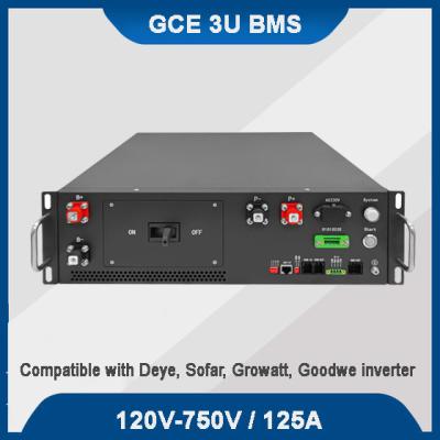 China GCE BMS 160S 512V Battery Management System Work With Deye Sofar Inverter 125A With 16S BMU For Energy Storage System for sale