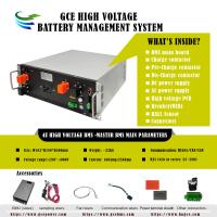 China GCE high voltage BMS(HV BMS) Compatible With Deye / Growatt Inverter 816V 250A BMS WIth Second Level Structure Master-Slave for sale