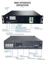China high voltage BMS(HV BMS) 75S 240V 50A Intergrated BMS With Parallel Function For Lithium Battery Pack Power Solution For BESS for sale