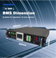 China Master Slave BMS high voltage BMS(HV BMS) 96S307.2V 50A LiFePO4 BMS Lithium Battery Storage Solution For LFP System UPS Battery for sale